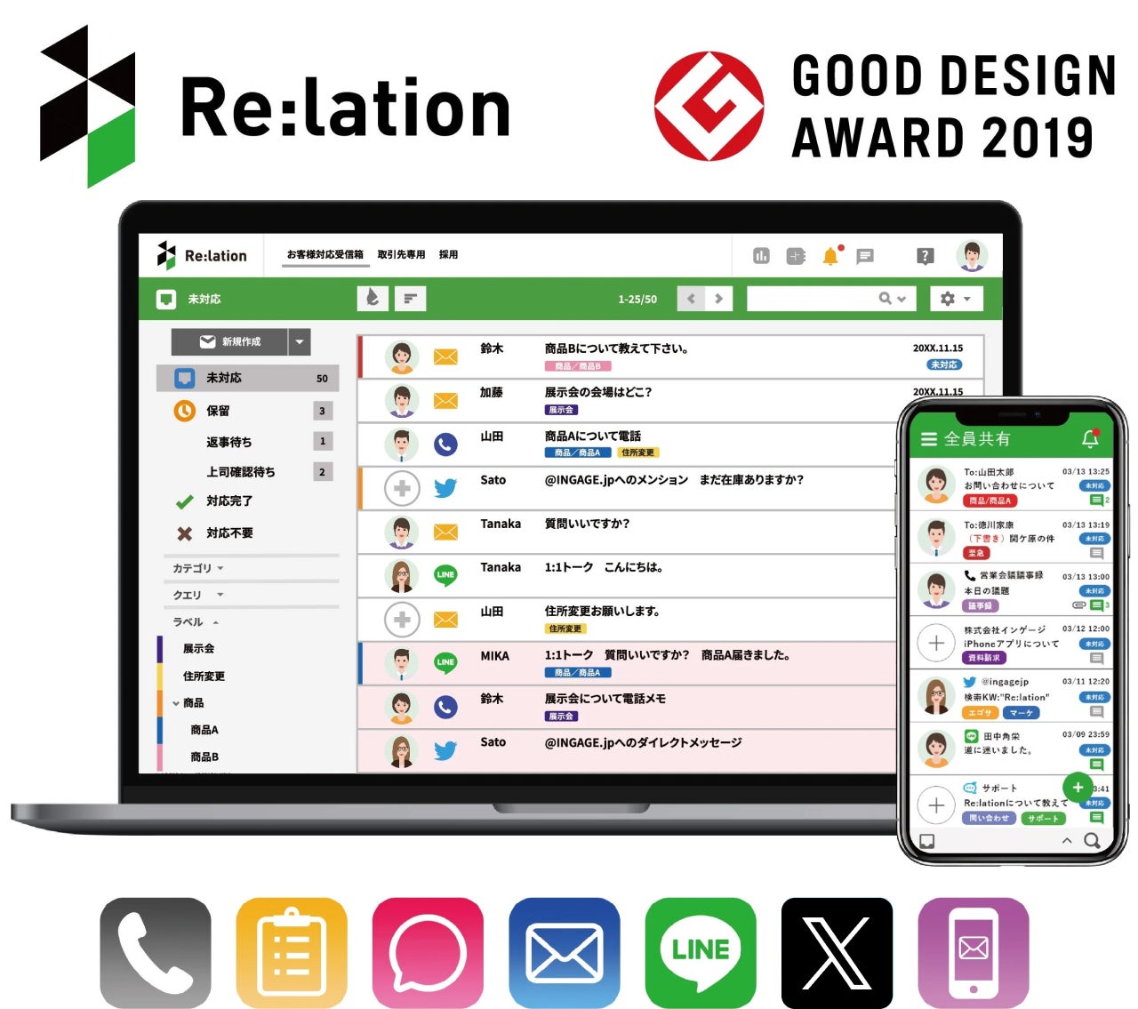 Re:lationとの連携方法｜ビジネスチャットならChatwork